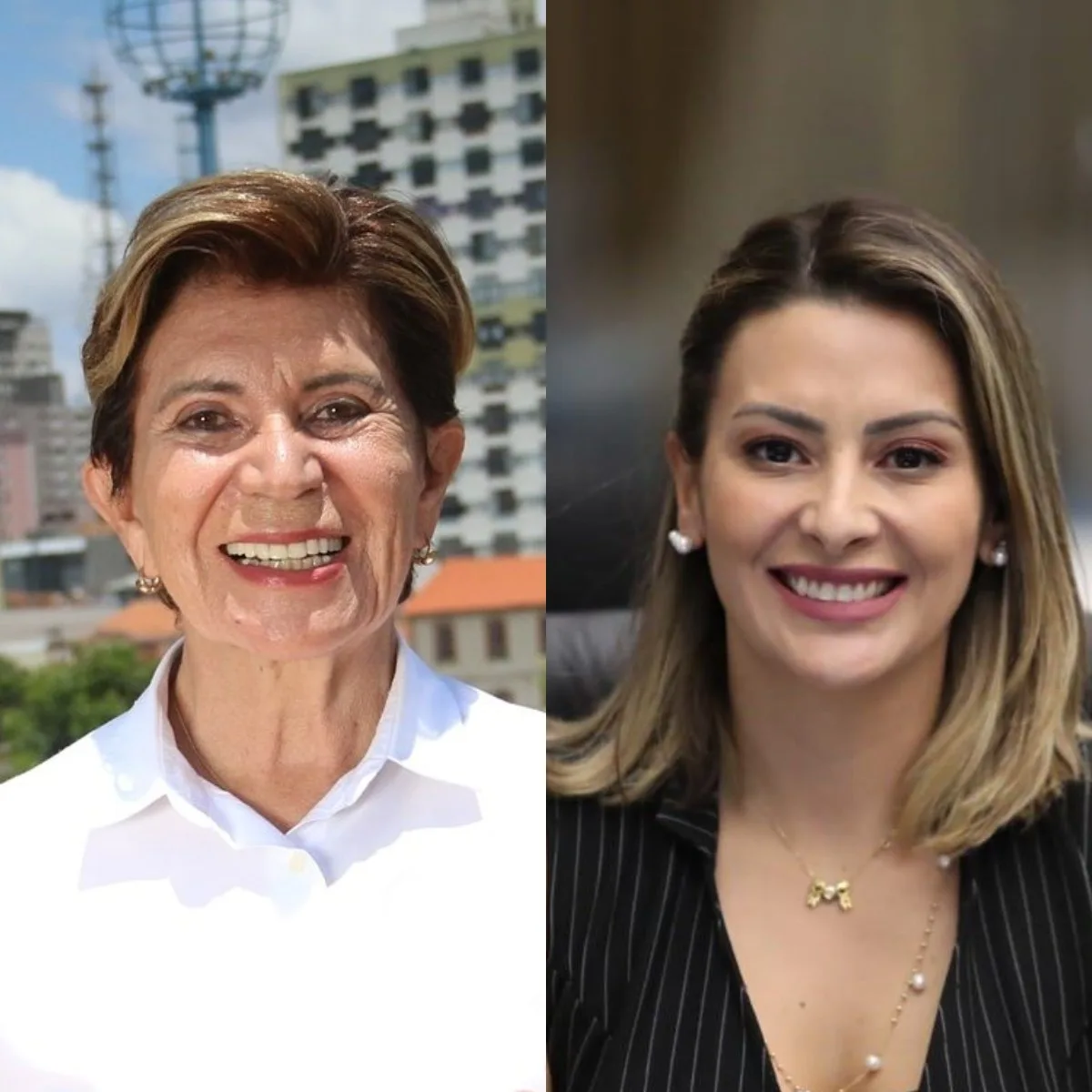 Elizabeth Schmidt e Mabel Canto estão tecnicamente empatadas