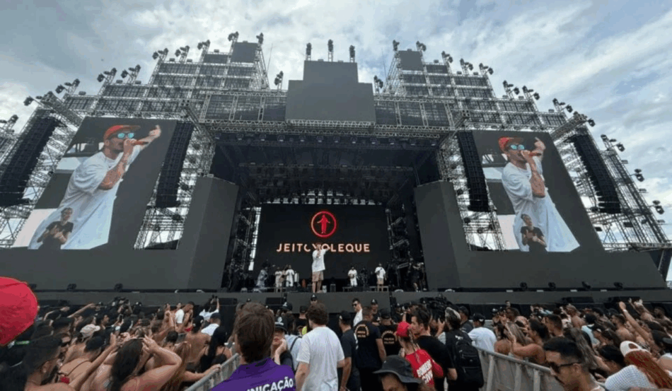 Shows de Jeito Moleque e Belo emocionam no Verão Maior Paraná - Ric.com.br