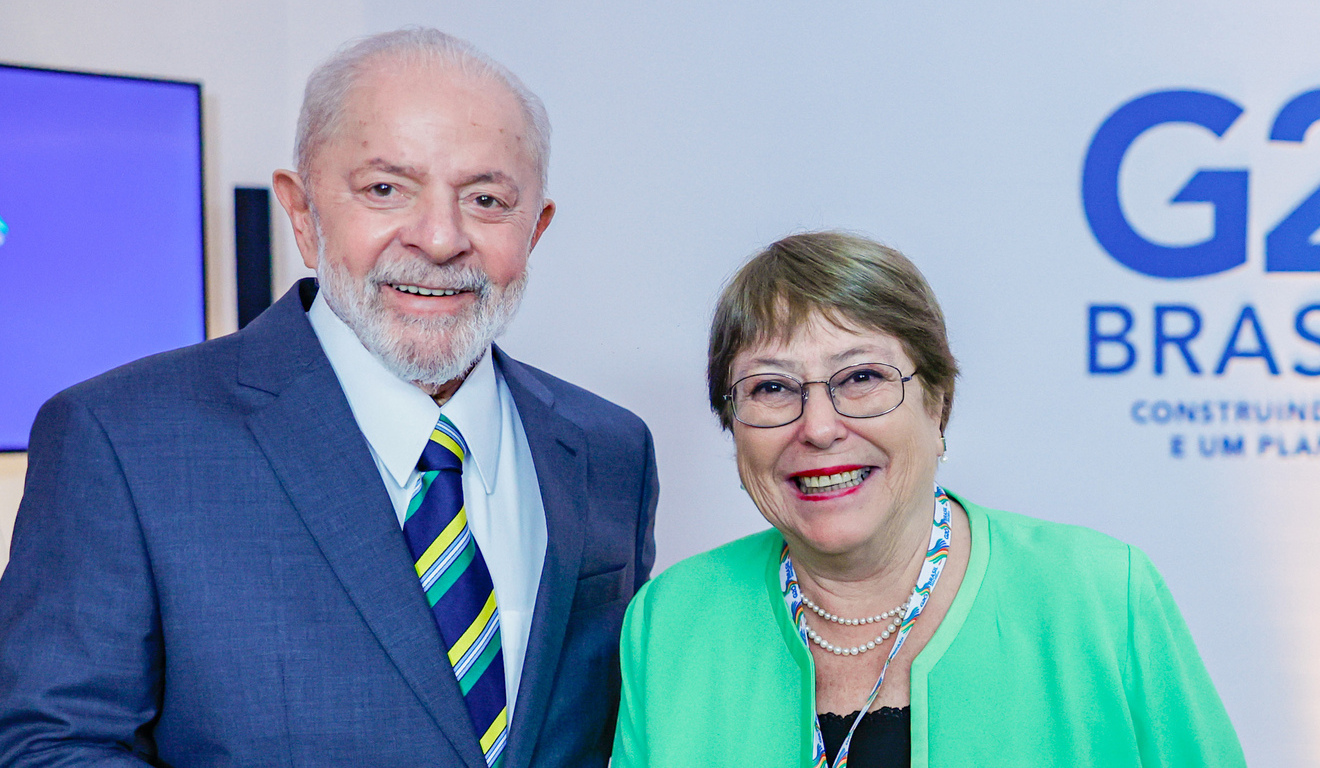 Lula recebe Michelle Bachelet no Planalto nesta segunda (11) - Ric.com.br