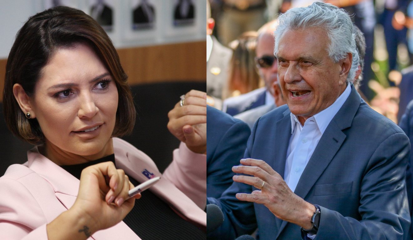 Michelle Bolsonaro é cotada para vice de Caiado- Ric.com.br